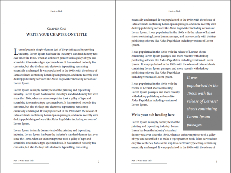 002 Book Template 6X9 1024X771 Microsoft Word Free Download Intended 